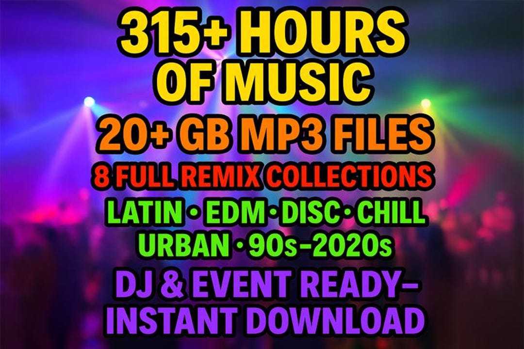 Ultimate Dance Party Bundle • Remixed Audio for Events & Celebrations ...