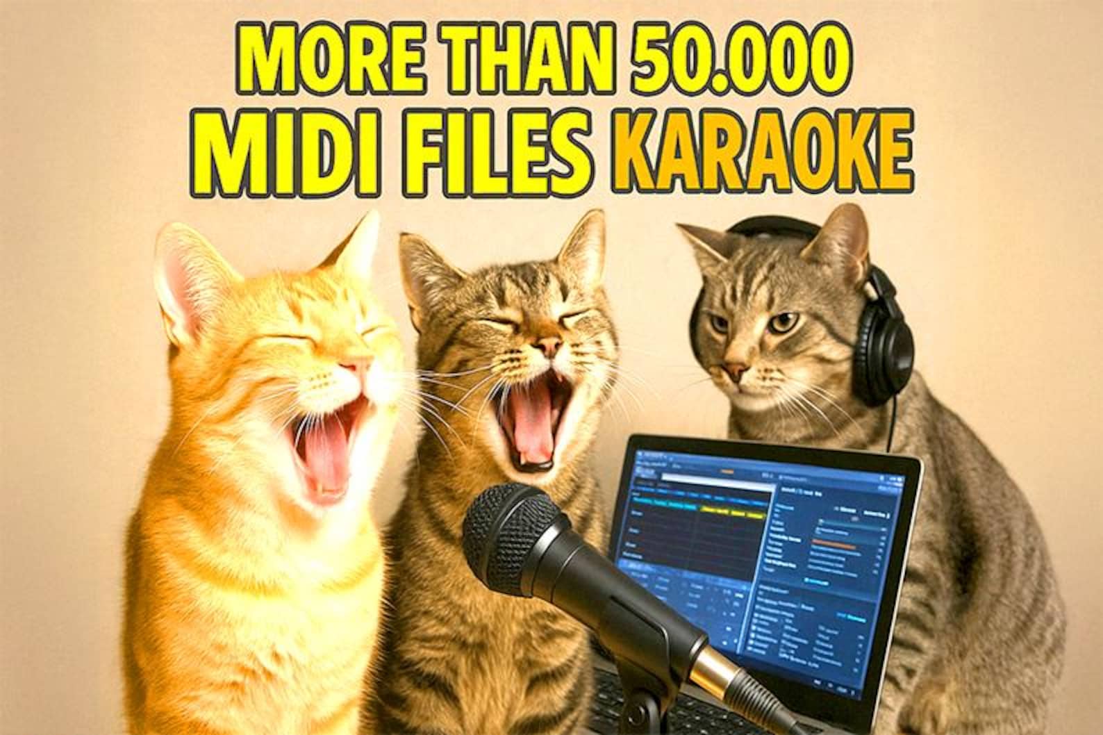 50000+ Karaoke Midi/kar Files for Party and Singers - Etsy