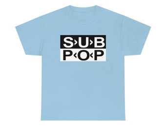 Sub Pop Records Shirt - Etsy