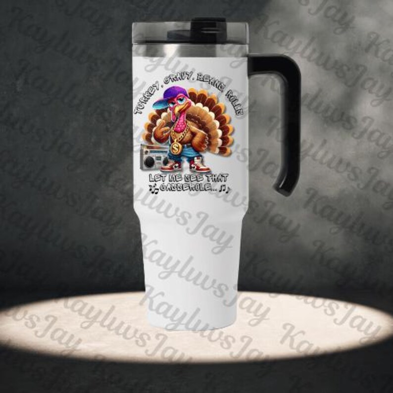 Hip Hop Turkey PNG | Funny Thanksgiving Sublimation | Cool Rap Turkey ...