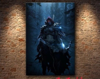 World of Warcraft Canvas Poster - Etsy
