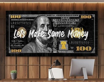 Money Decor Print - Etsy
