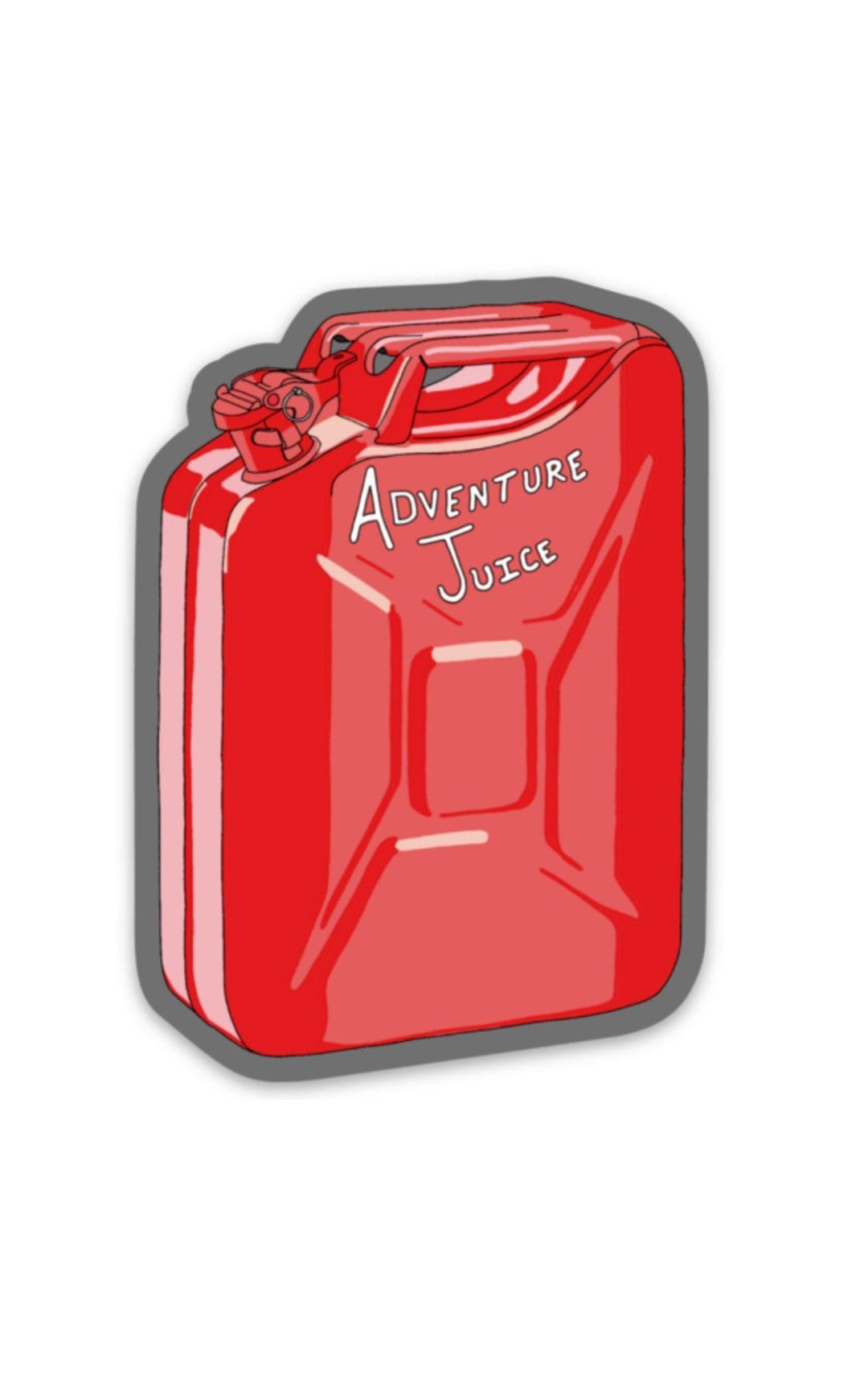 Adventure Juice Sticker - Overland - Jerry Can - Travel Sticker Funny ...