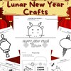 Lunar New Year Crafts, Chinese New Year, 2024 Year of the Dragon ...
