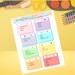 Printable GROCERY LIST, Visual Organization Stationary, Homeschool ...