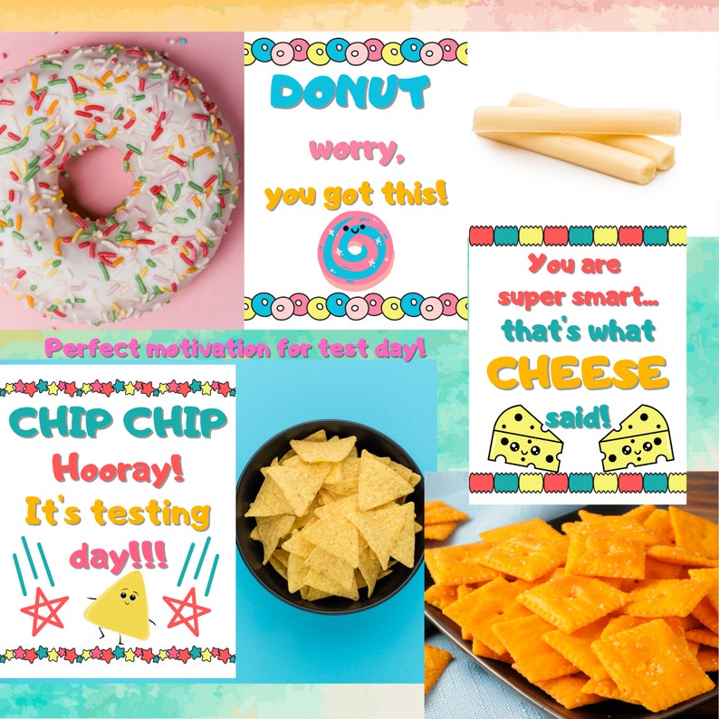 Motivational Quotes for Test Day, Encouragement Cards, Funny Gifts for ...