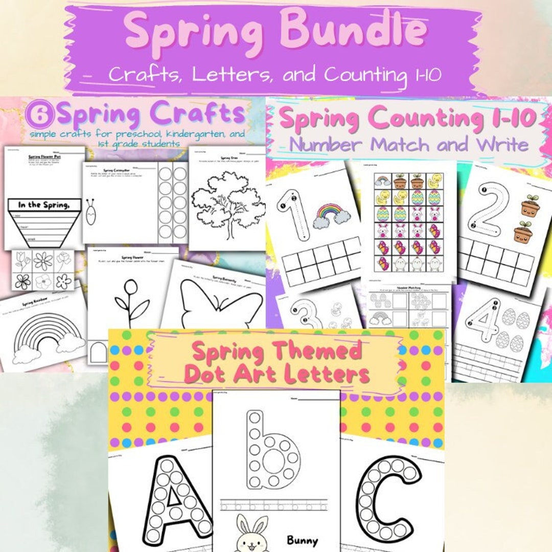 Spring Activities, Preschool Printable, Kids Crafts, Alphabet ...