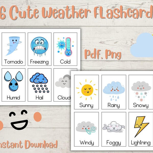 Montessori Weather - Etsy