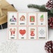 40 Printable Christmas Flashcards Set for Kids Learning Xmas - Etsy