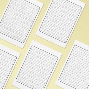 Printable Alphabet Letters Tracing Uppercase and Lowercase Worksheet ...