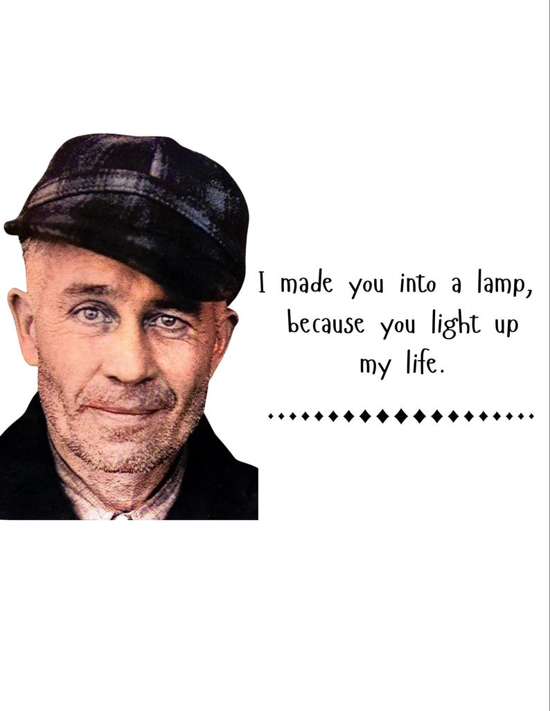 Ed Gein "happy Face" Art Print: Dark Humor Spooky Decor (PNG SVG) - Etsy