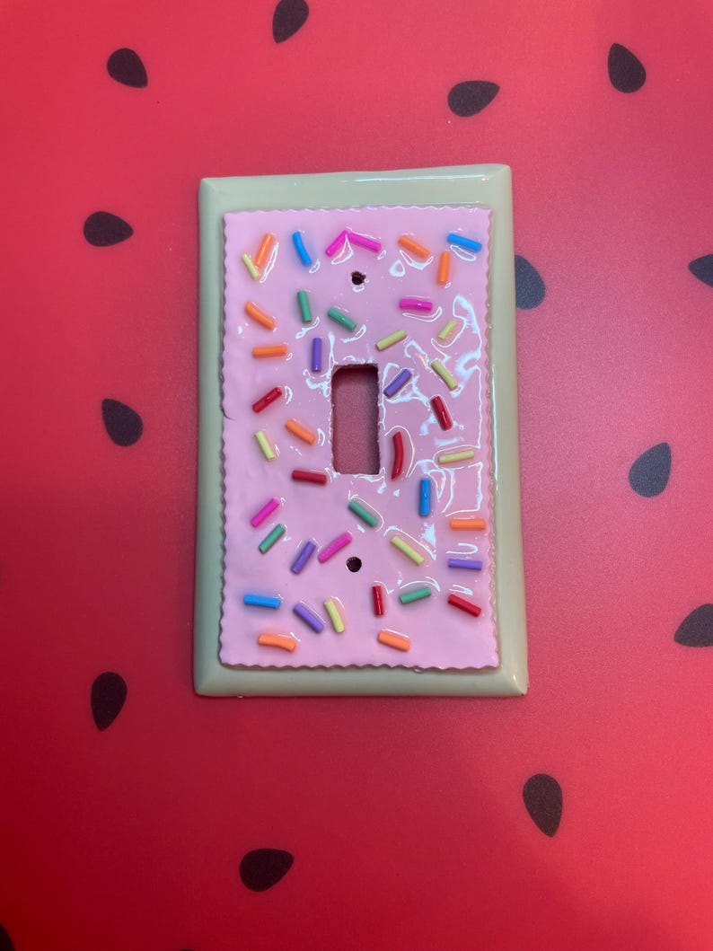 Toaster Pastry Light Switch Covers! - Etsy