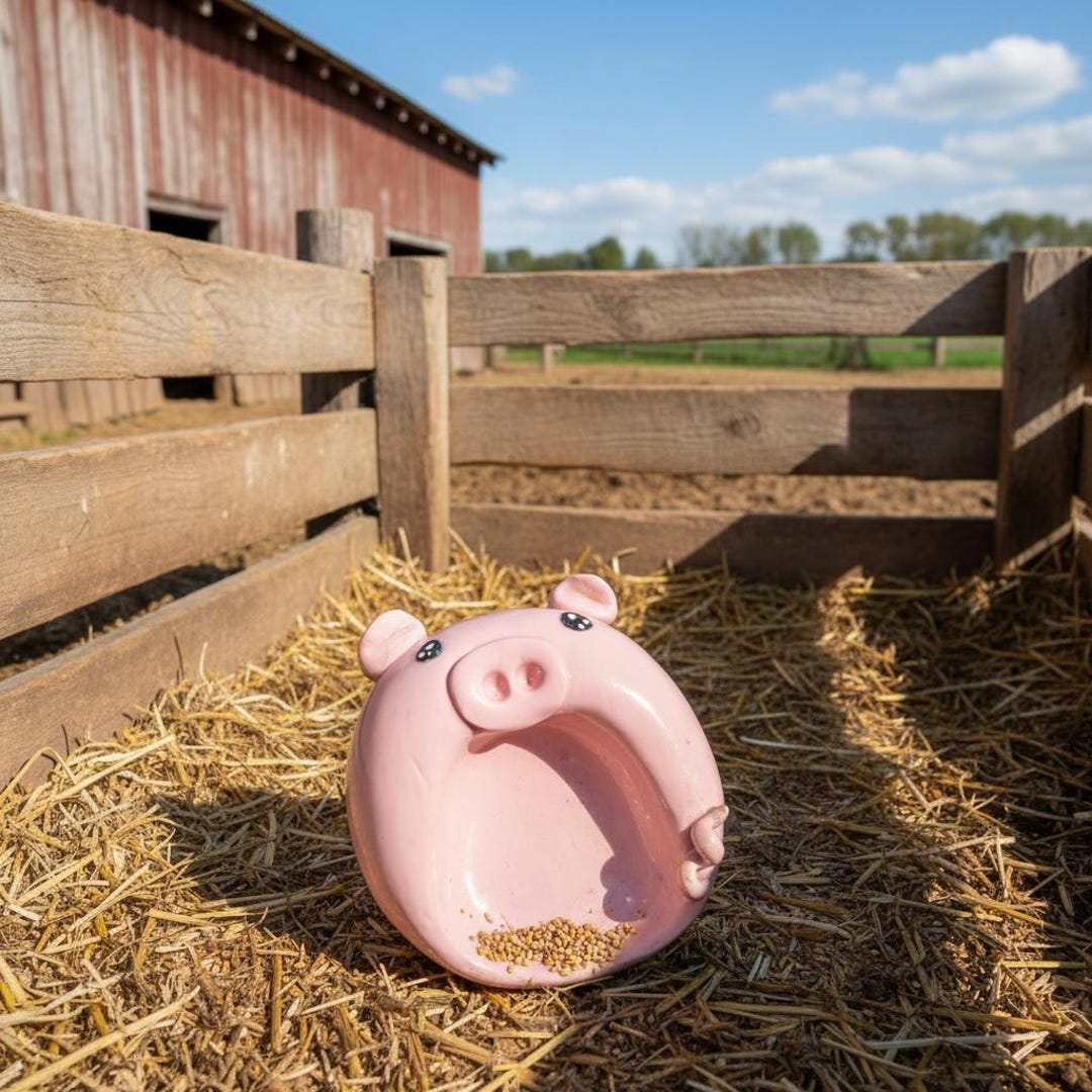 Handmade Polymer Clay Pig Worry Stone: Fidget Pocket Pal - Etsy