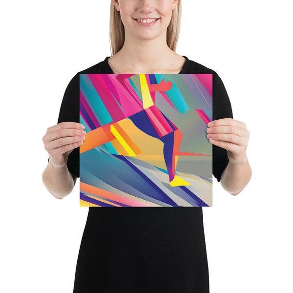 Running Art - Etsy