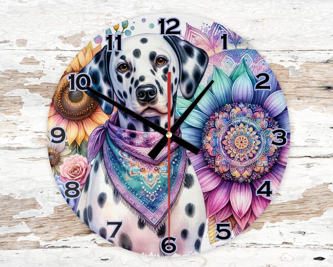 Digital Clock PNG, Sublimation Design, Printable Wall Clock ...