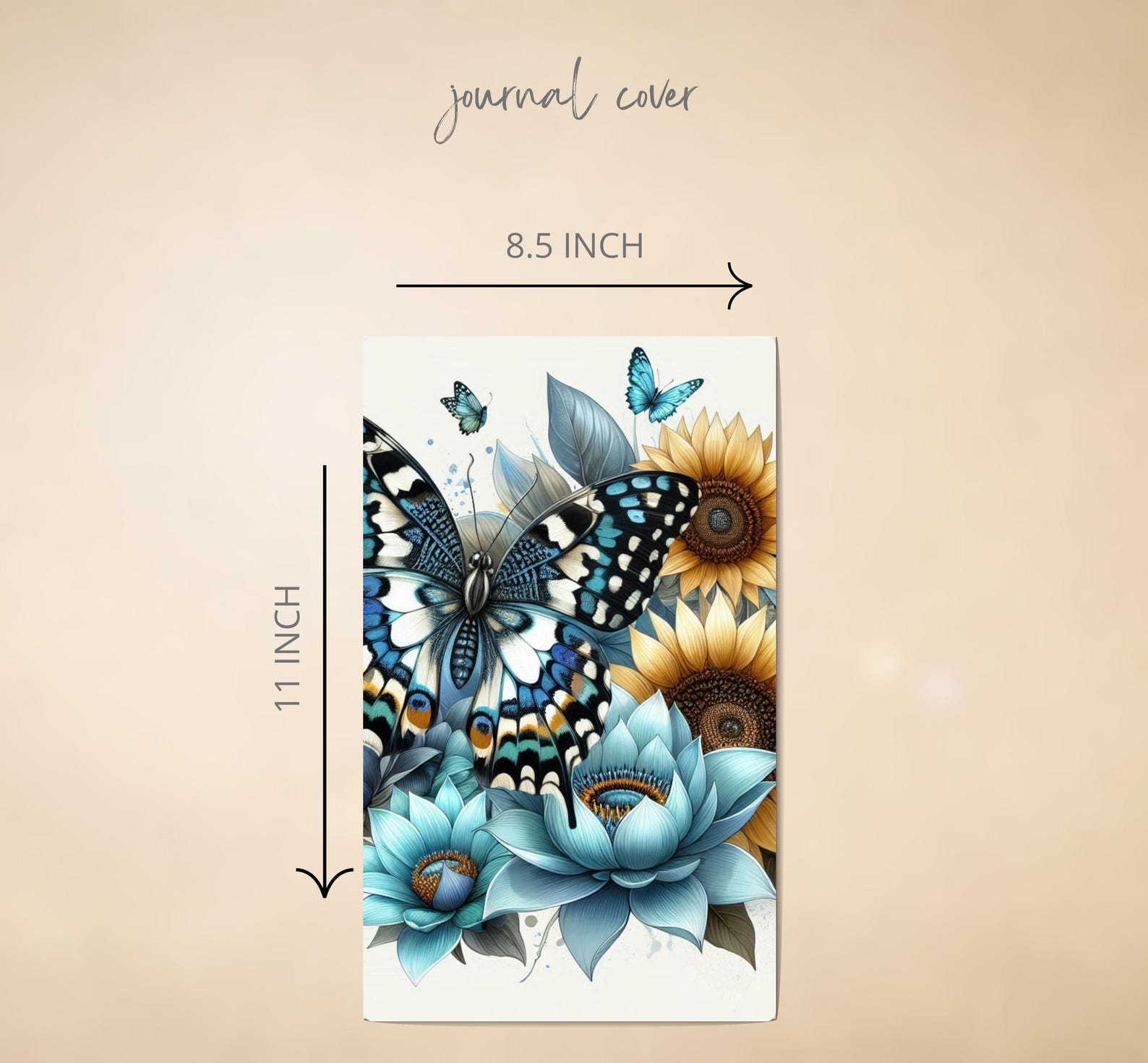 Journal Cover Template, 150+, Printable PNG Bundle, Book Cover Png, KDP ...