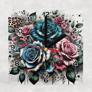 150+ Digital Clock PNG, Sublimation Design, Printable Wall Clock ...