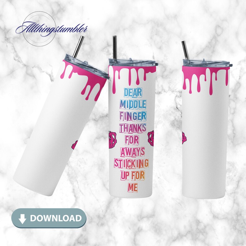 Girl middle finger drawing - dolfbill