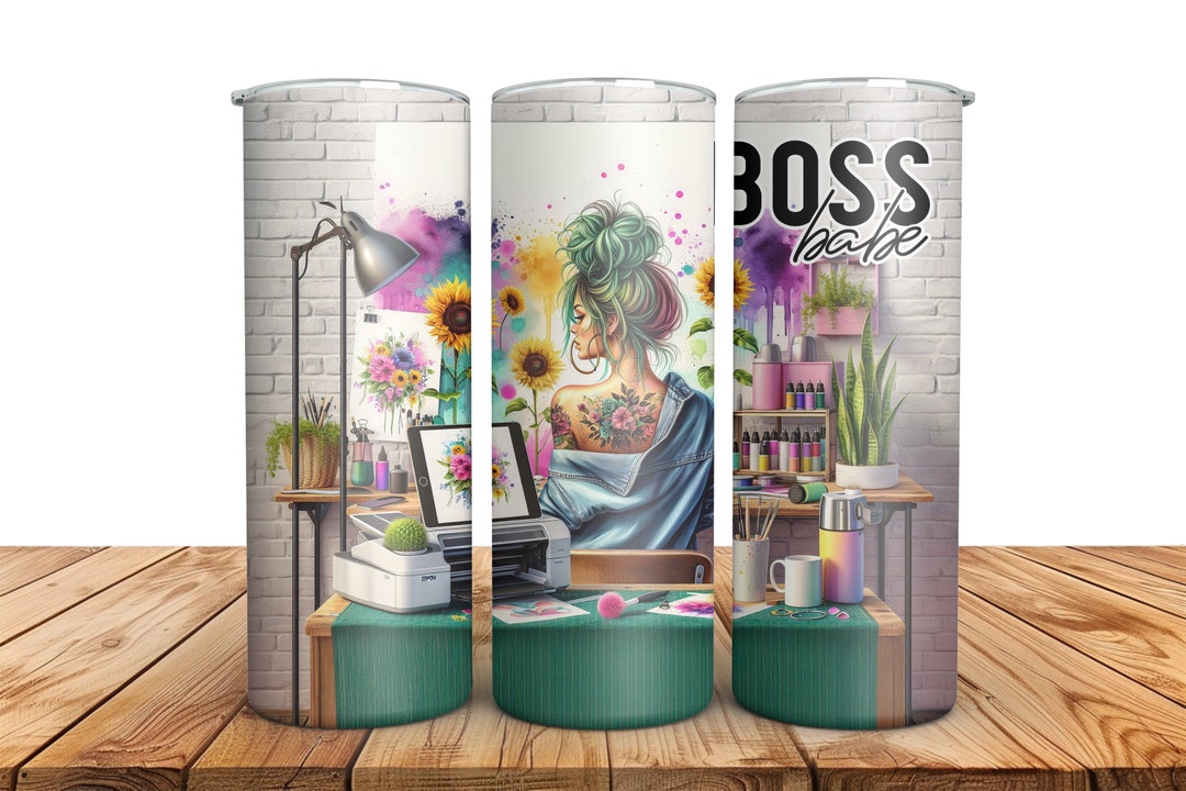 Small Business Owner Tumbler Wrap 20oz Skinny Tumbler Sublimation Small ...