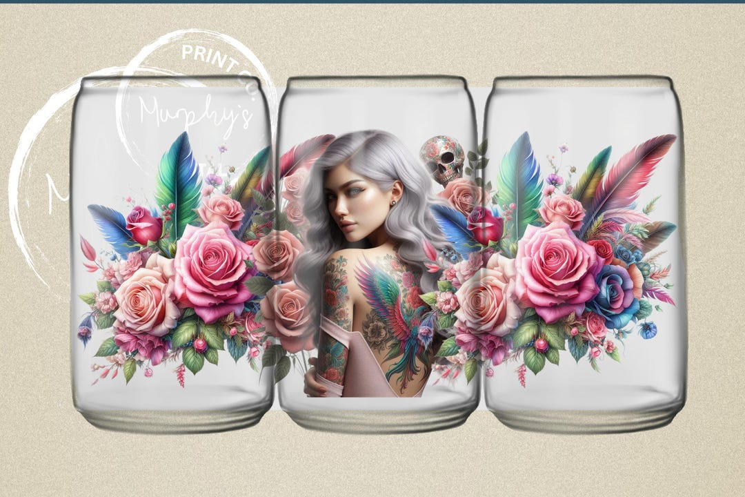 16oz Beer Can Wrap, Sublimation Design Templates, 16oz Png, Digital ...