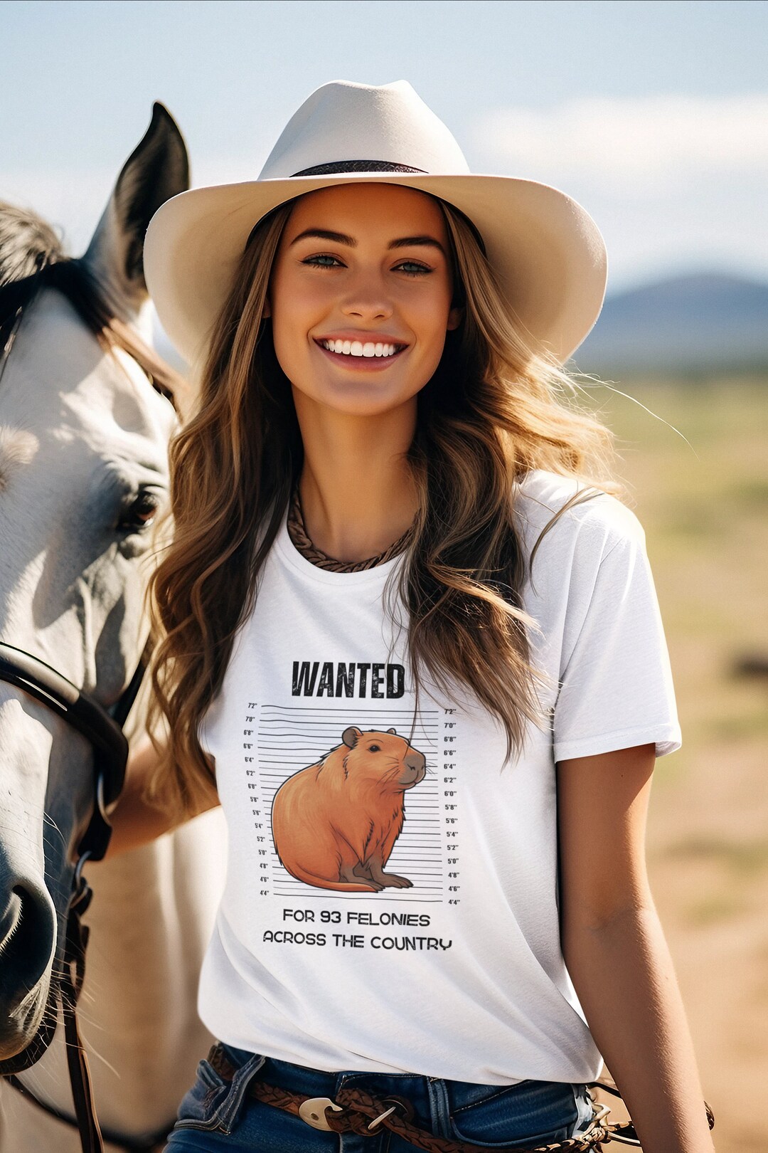 Capybara Png, Wanted Funny Capybara Tshirt PNG, Instant Download ...