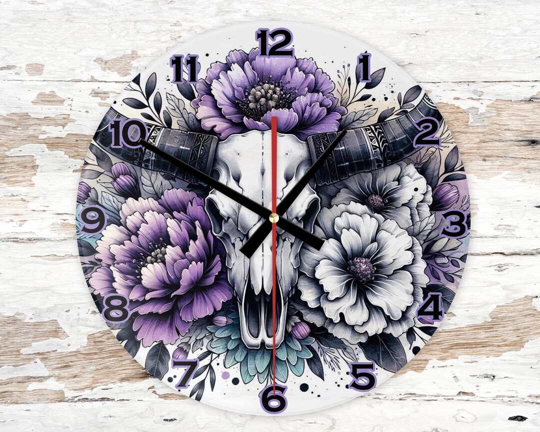 Digital Clock PNG, Sublimation Design, Printable Wall Clock ...