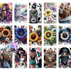 Journal Cover Template, 150+, Printable PNG Bundle, Book Cover Png, KDP ...