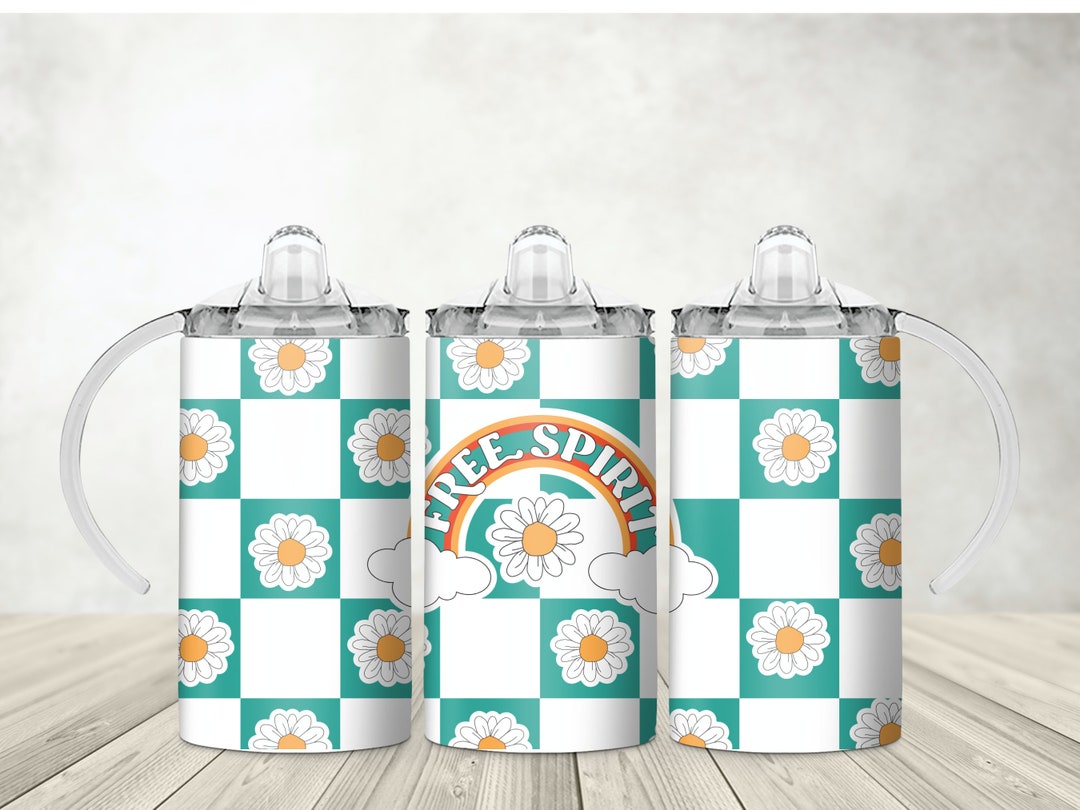 12oz Straight Sippy Cup Template Sippy Cup Template Kids Retro Retro ...