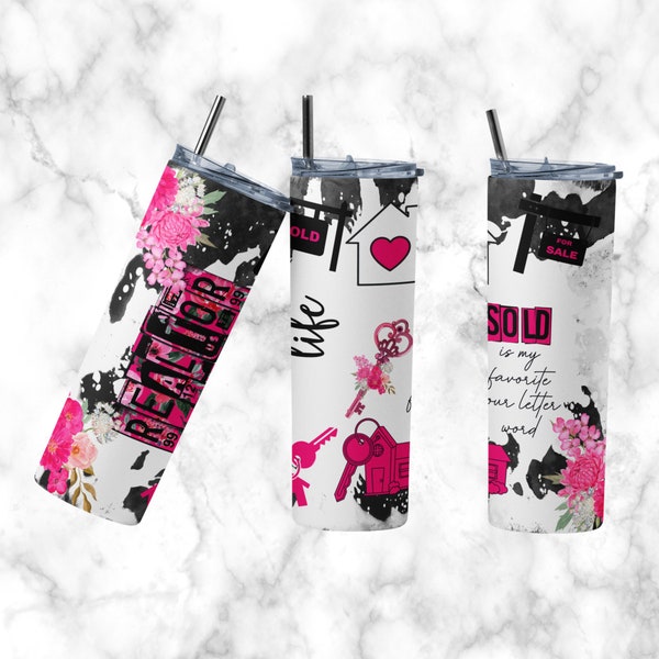 Realtor Tumbler - Etsy