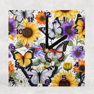 150+ Digital Clock PNG, Sublimation Design, Printable Wall Clock ...