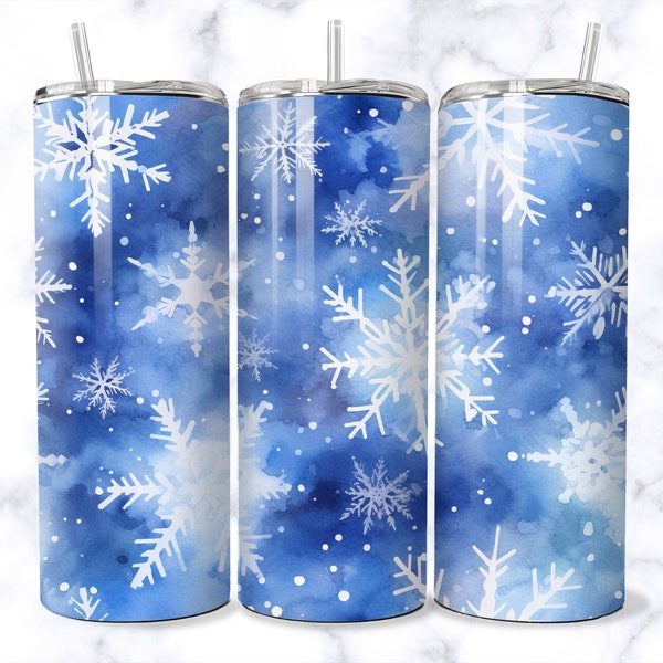 Snowflake Tumbler - Etsy