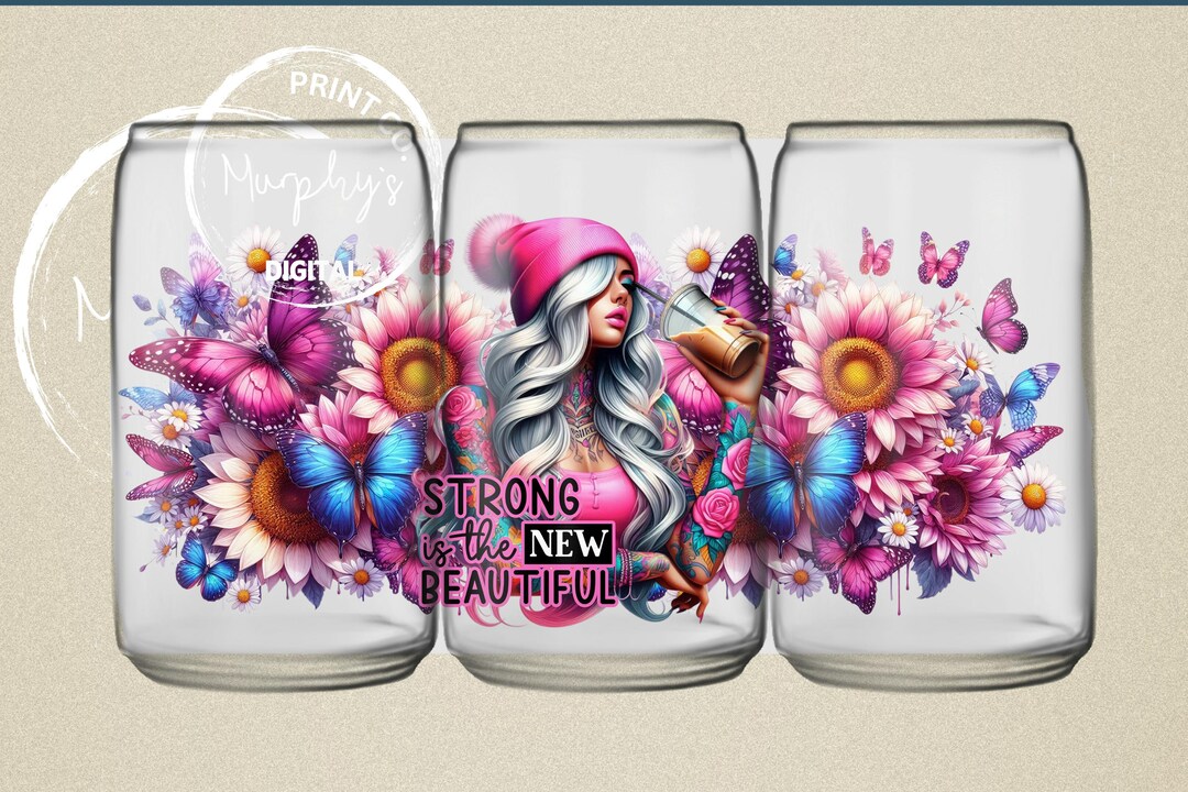 16oz Beer Can Wrap, Sublimation Design Templates, 16oz Png, Digital ...