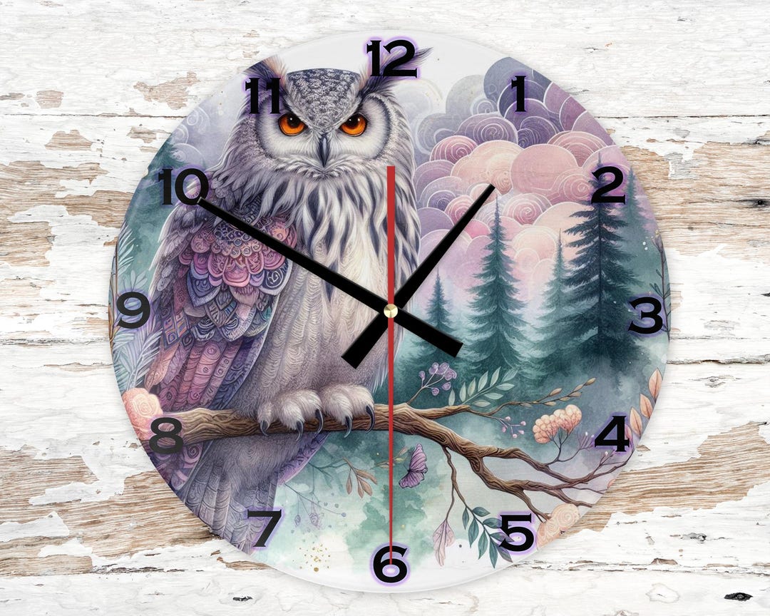 Digital Clock PNG, Sublimation Design, Printable Wall Clock ...
