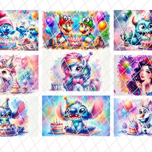 200+ Sublimation Flag PNG Bundle, Kids Flag PNG, Birthday Sublimation ...