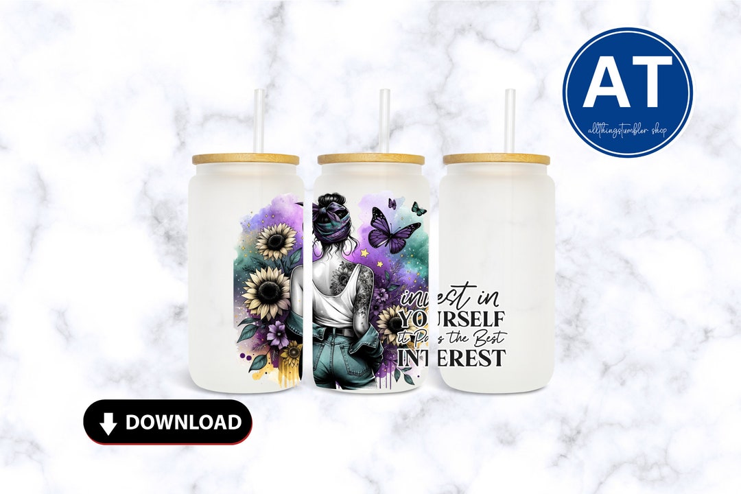 Libbey PNG, Motivational Libbey Png, 16oz Libbey Glass Can Design,funny ...