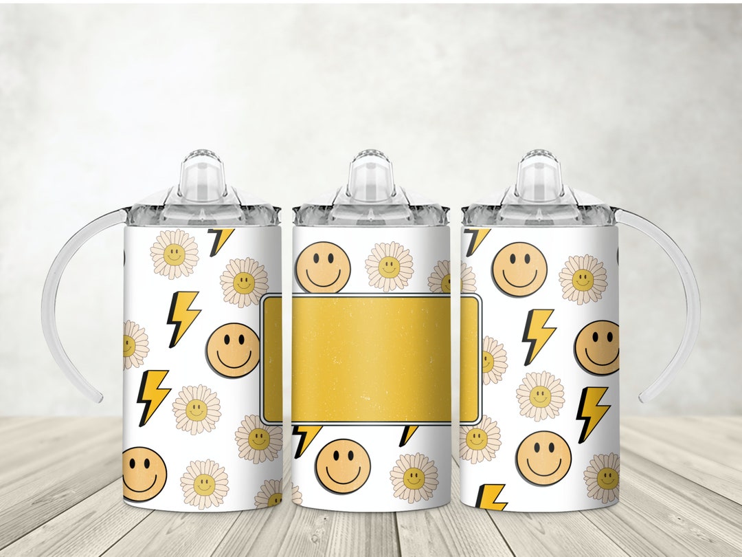 12oz Straight Sippy Cup Template Sippy Cup Template Kids Retro Retro ...