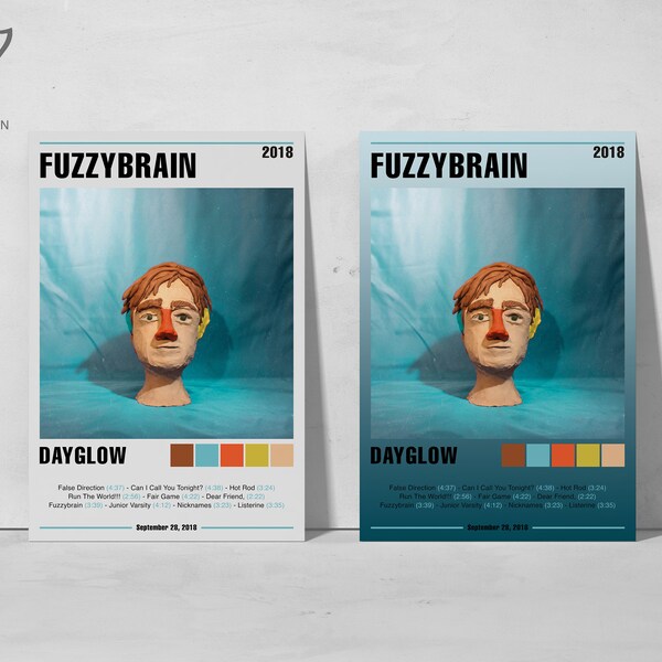 Dayglow Art Poster - Etsy