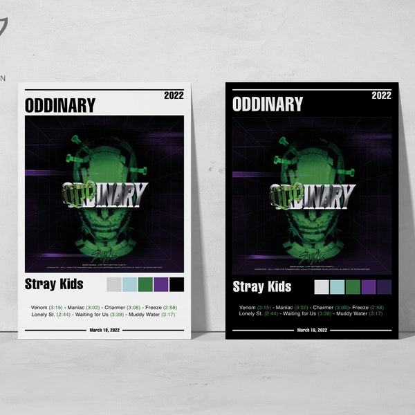 Stray Kids Oddinary Poster - Etsy