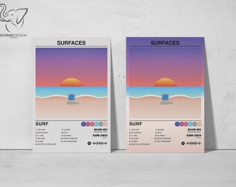 Surfaces Surf Poster - Etsy
