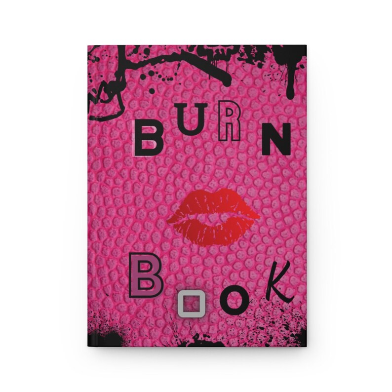 Burn Book Notebook | Mean Girls Inspired | Pink Notebook | Journal ...
