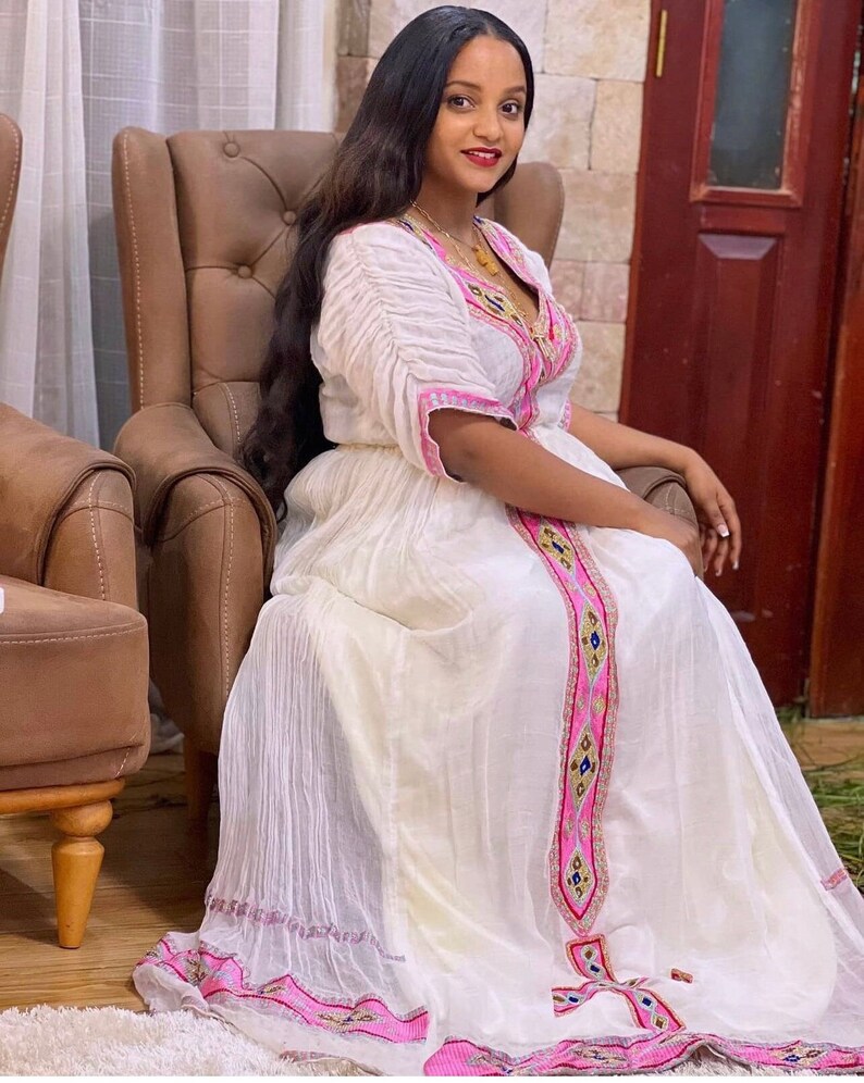 Ethiopian and Eritrean Traditional Dress |kamis|zuria - Etsy