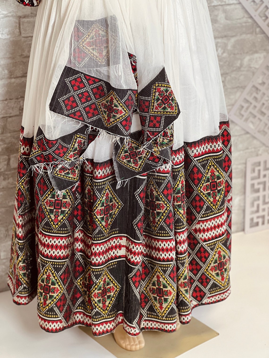 Beautiful Habeshan Dress |ethiopian Traditional Dress|eritrean Dress ...