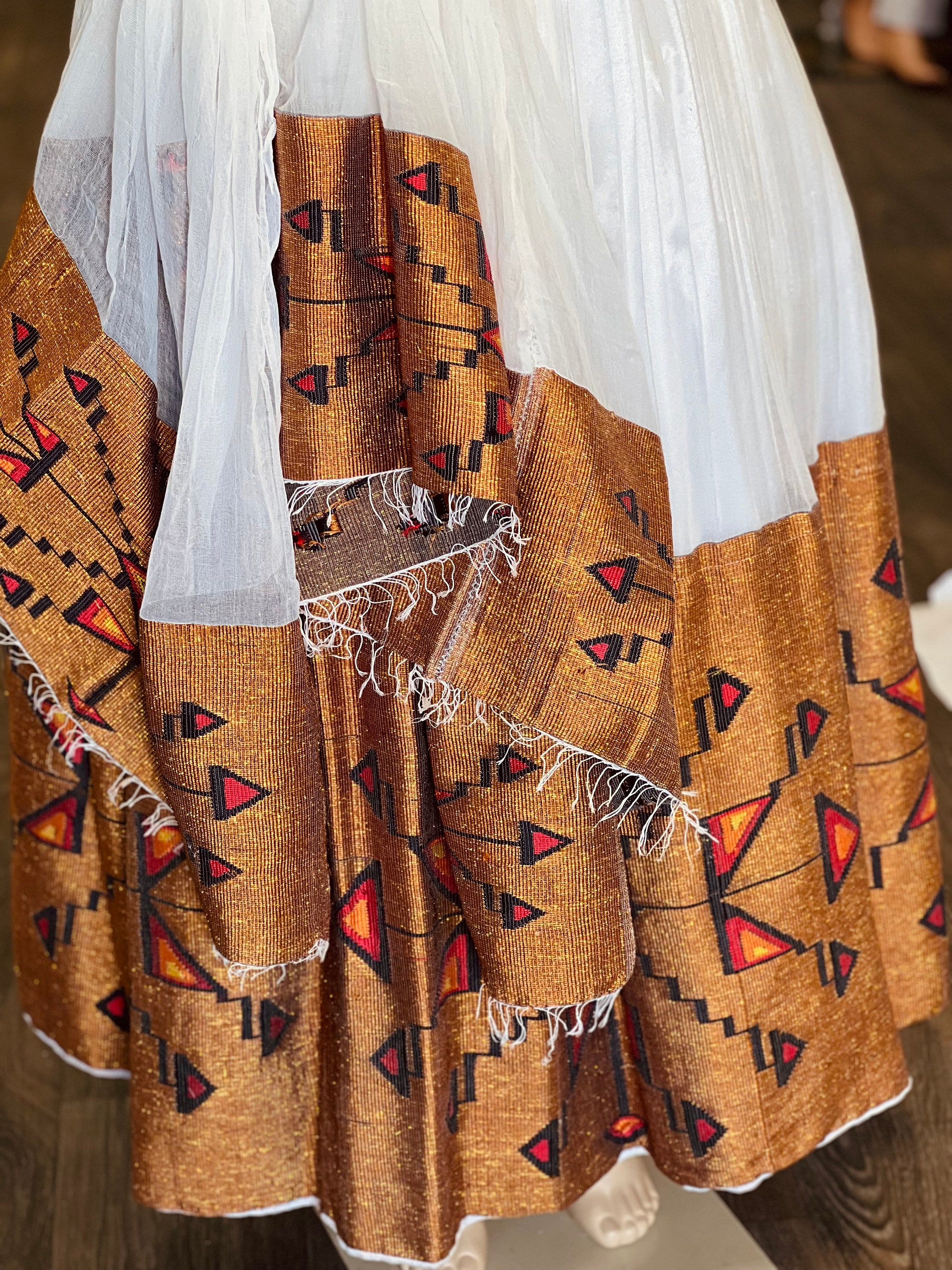 Beautiful Habeshan Dress |ethiopian Traditional Dress|eritrean Dress ...