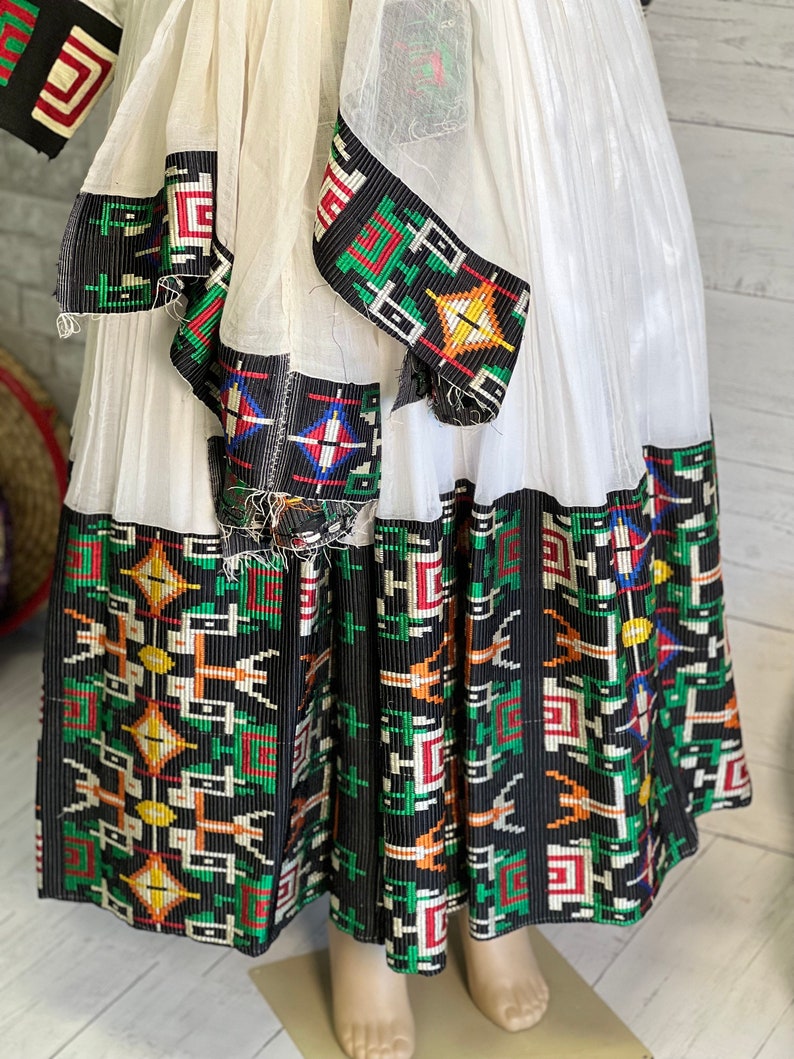 Ethiopian Traditional Dress|eritrean Dress|habesha Kemis|zuria|habesha ...