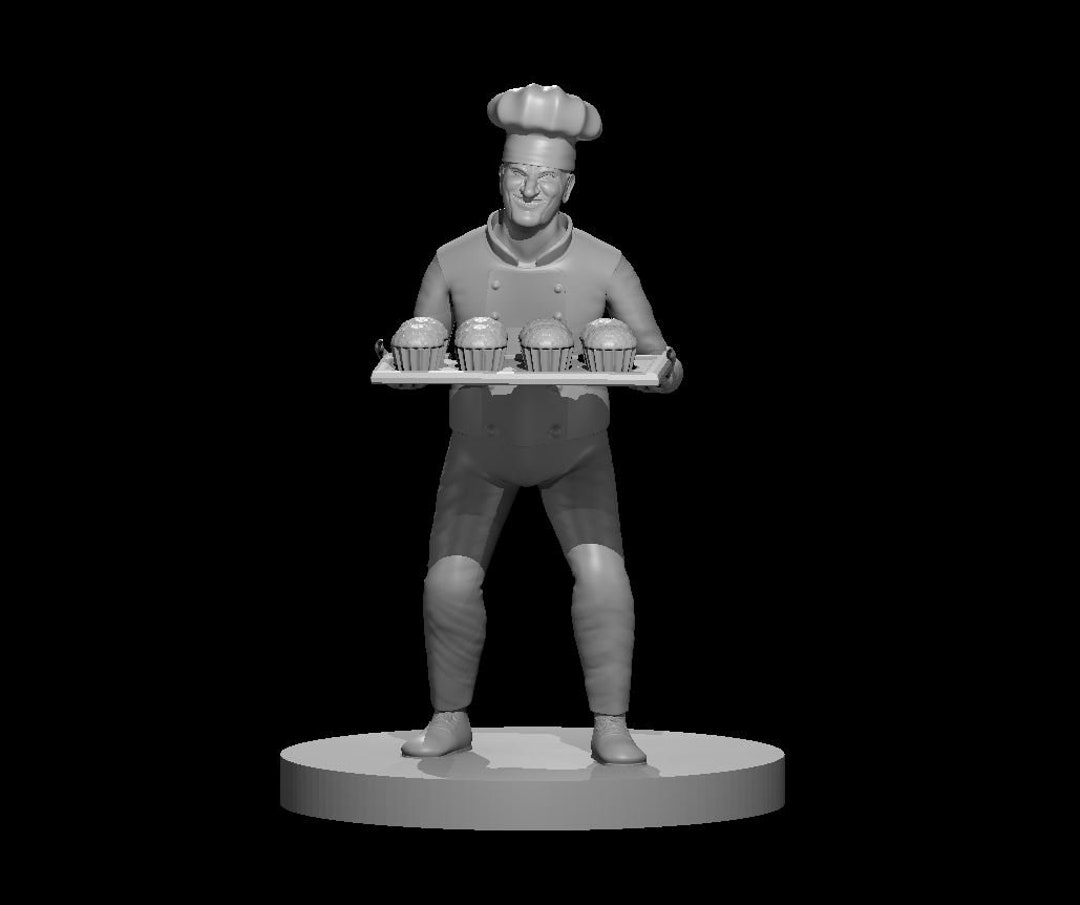Muffin Man | Baker | DND | Pathfinder | TTRPG - Etsy