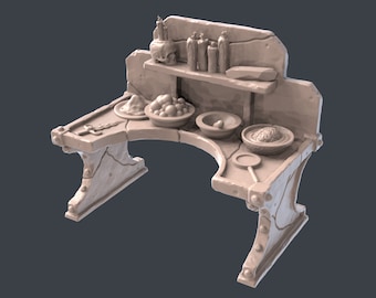Alchemy Workbench (scholar V1) | DND | Pathfinder | TTRPG - Etsy