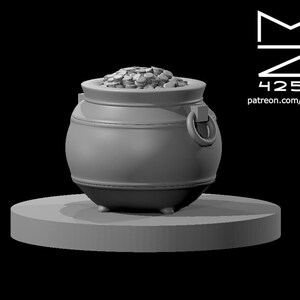 Pot of Gold Mimic | DND | Pathfinder | TTRPG - Etsy