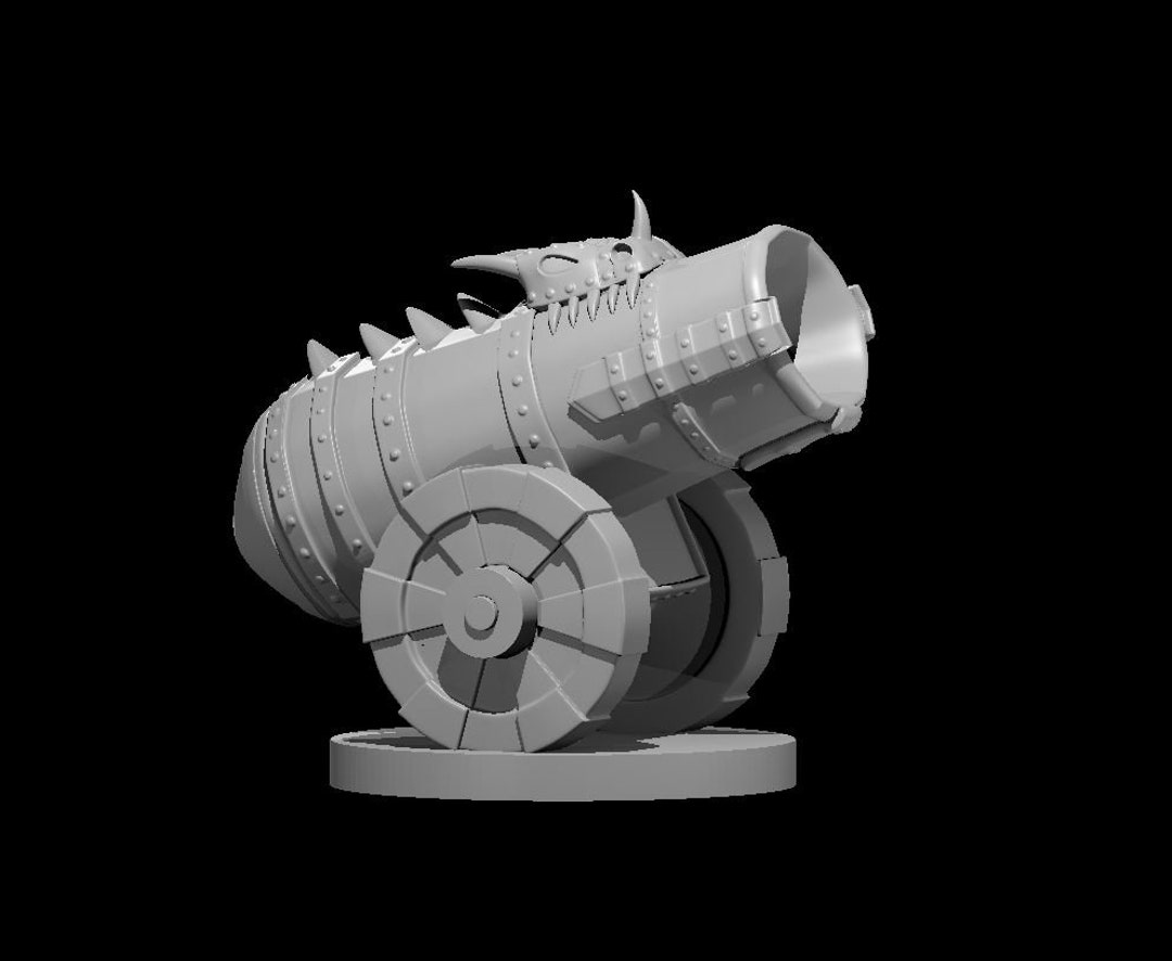 Large Eldritch Cannon Miniature - Artificer - Dungeons and Dragons (D&D ...
