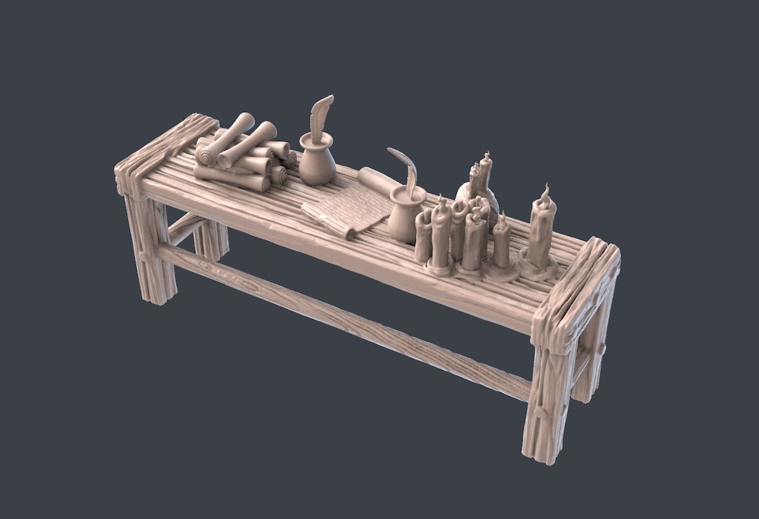Alchemy Table Long (scholar V2) | DND | Pathfinder | TTRPG - Etsy