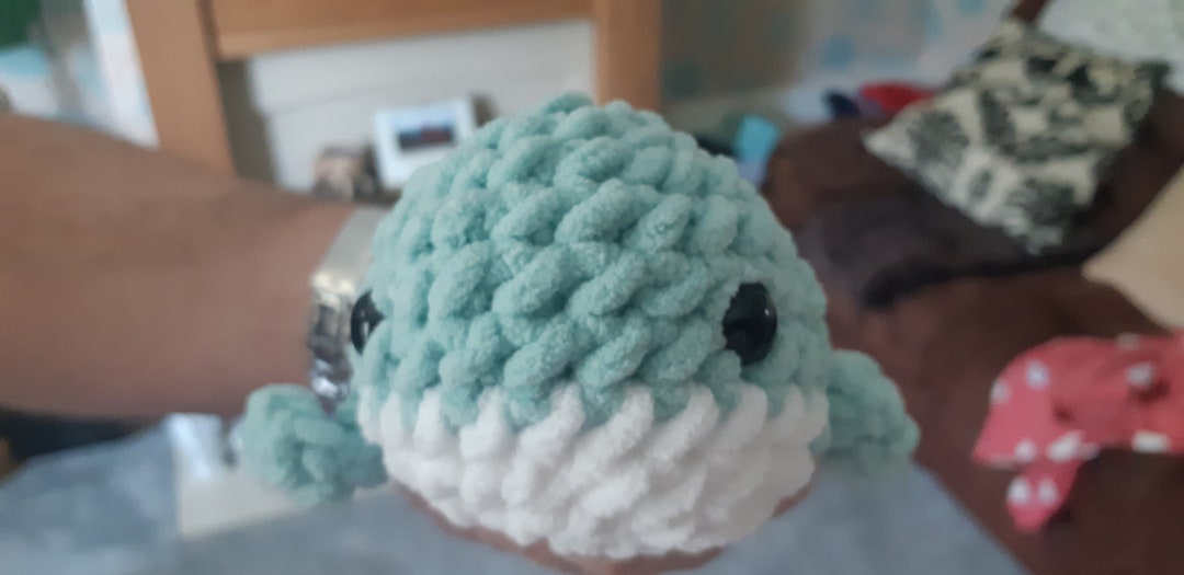 Small Whale Teddy - Etsy UK